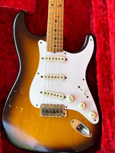 1957 Fender Stratocaster Sunburst > Guitars Electric Solid Body | AJ's ...