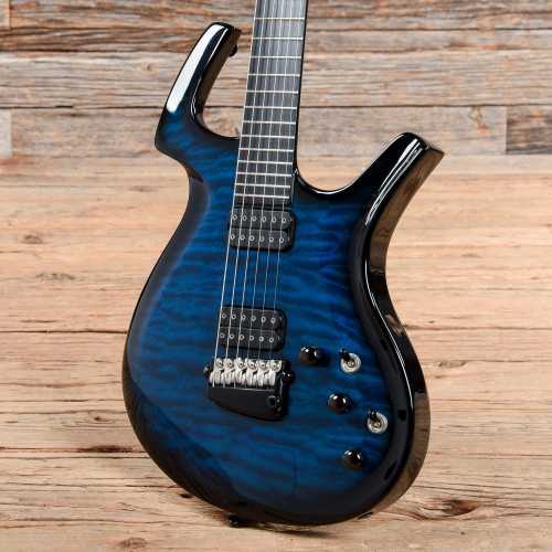 Parker Fly Deluxe Fly Deluxe Blue Blue Burst > Guitars Electric Solid ...