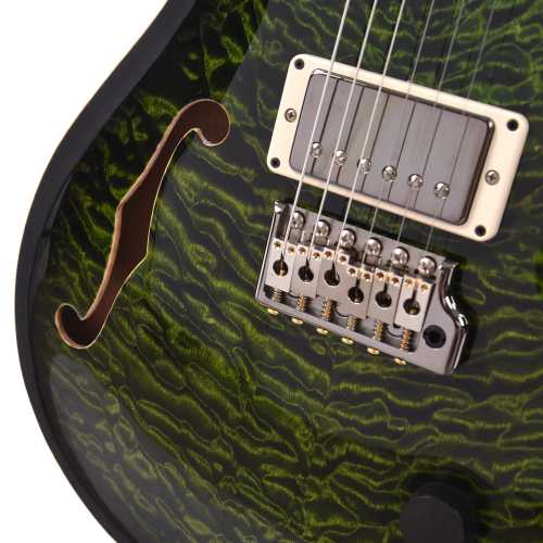 PRS Custom 24 Green Jade Smoked Burst > Guitars Electric Solid Body ...
