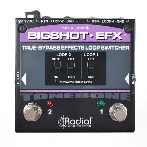 Radial Big Shot EFX True-Bypass Effects Loop V2 > Effects | Chicago ...