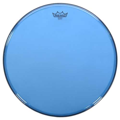 Remo 18" Emperor Colortone Drumheads ~ Color Colortone Blue > Guitar ...