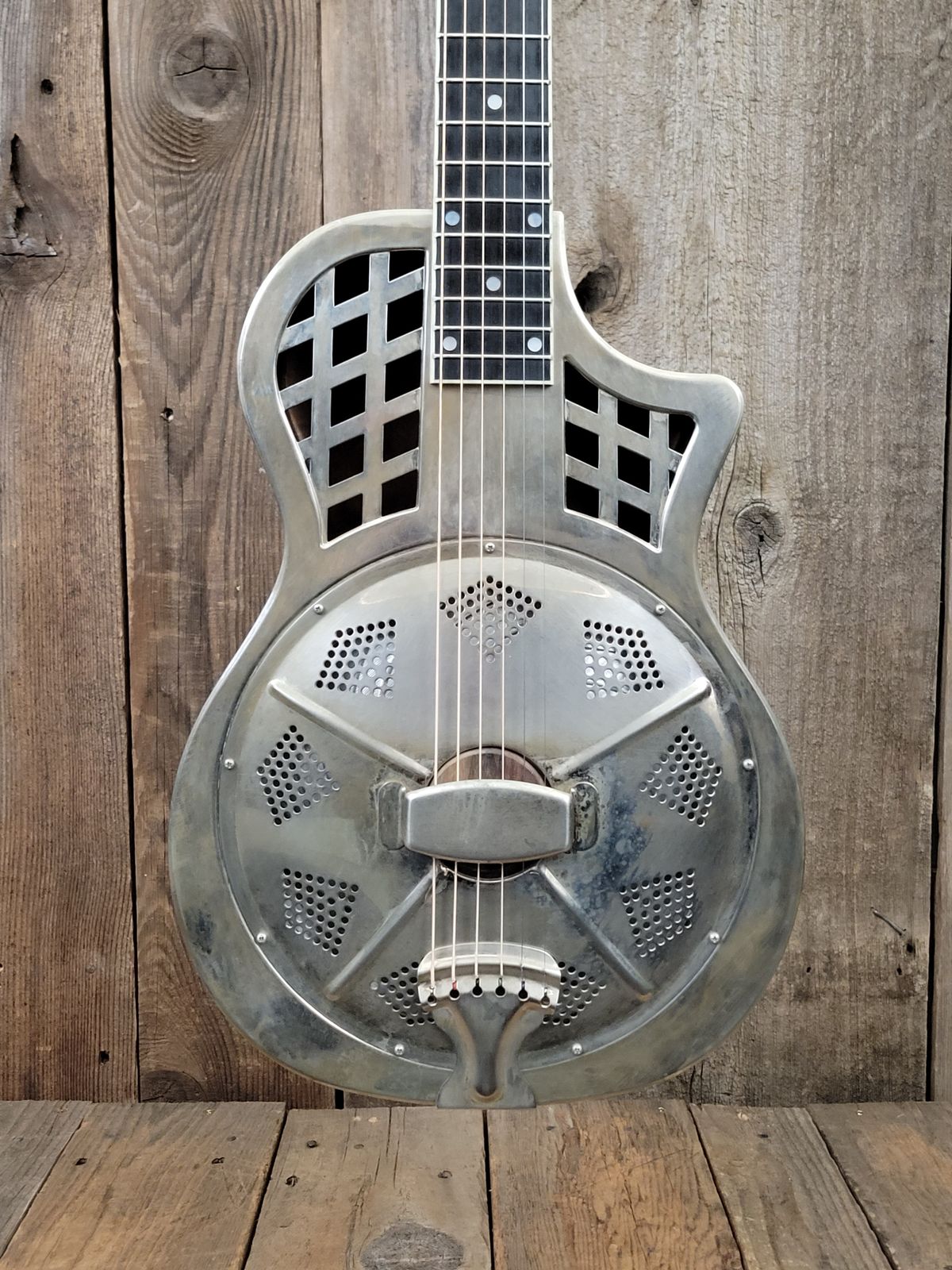 2019 Republic Highway 61 Standard Nickel Relic > Guitars Resonator ...