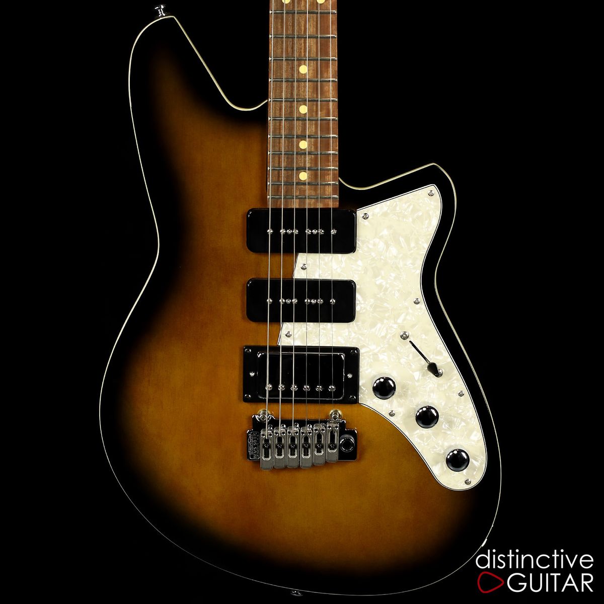 Reverend Six Gun HPP Coffee Burst > Guitars Electric Solid Body ...