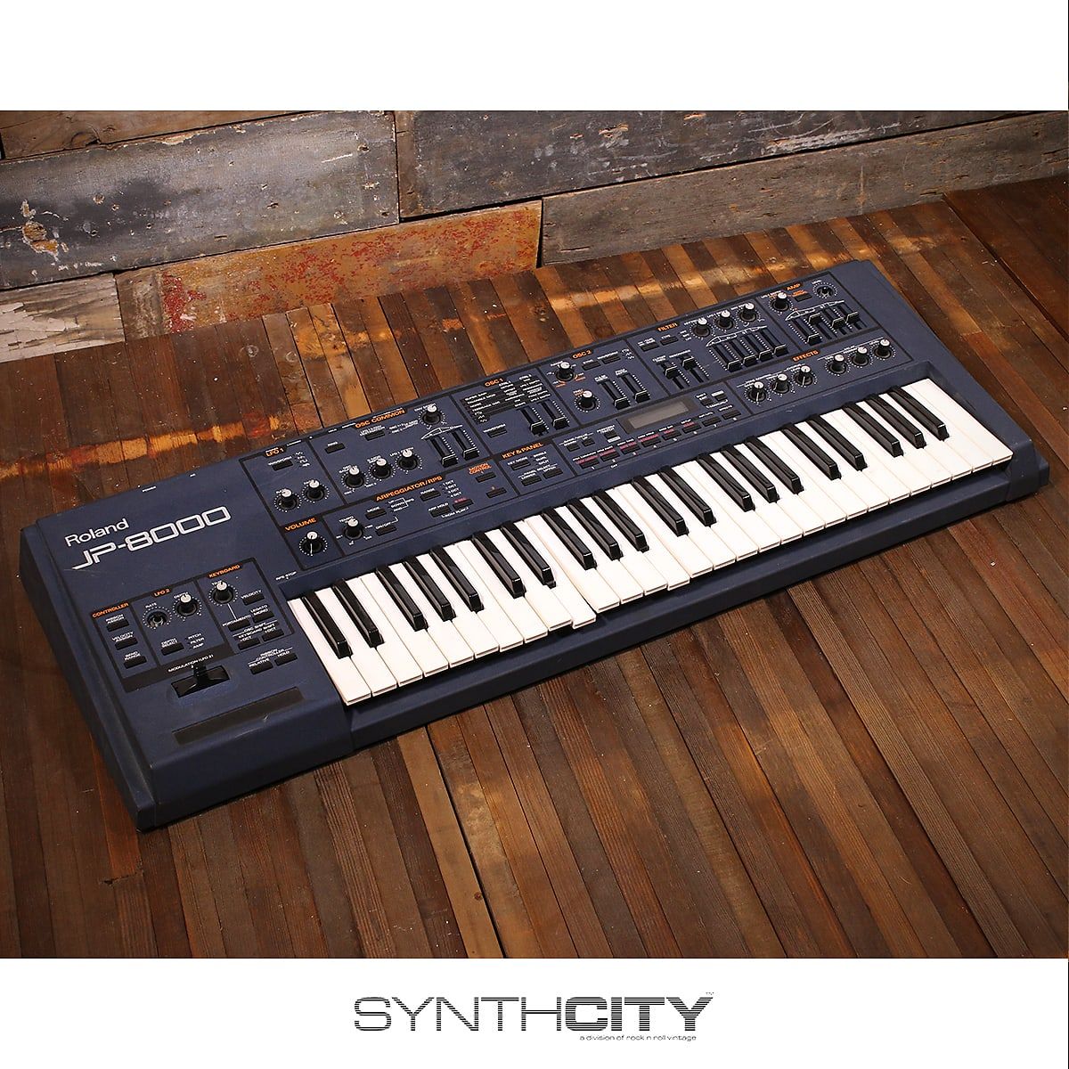 Roland JP-8000 Synth Cobalt > Keyboards | Rock n Roll Vintage Guitars