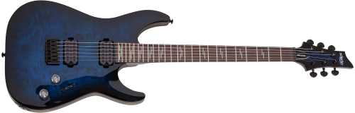 Schecter Omen Elite-6 Stbb Blue > Guitars Electric Solid Body | Wire ...