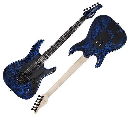 Schecter SVSS FR-S BLUE REIGN Blue > Guitars Electric Solid Body | Wire ...