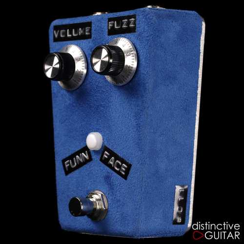 Shin's Music Fun Face Silicon Fuzz Blue Suede > Guitars Electric Solid ...