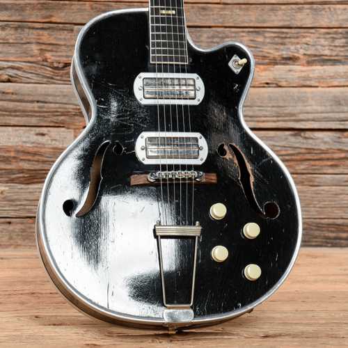 Silvertone Espanada Espanada Black Black > Guitars Electric Solid Body ...