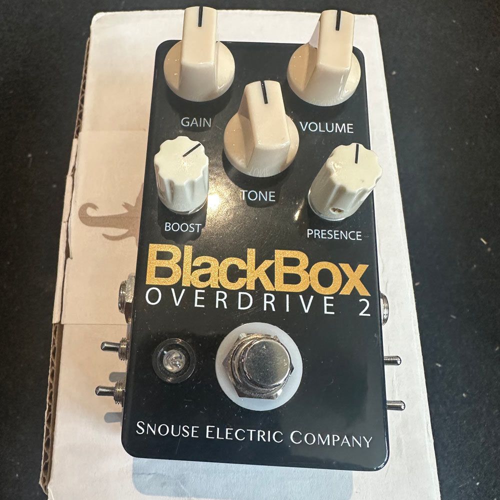 Snouse Electric Co BlackBox Overdrive 2 Pedal (Pre-Owned > Effects ...