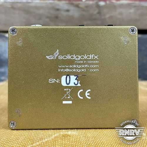 SolidGoldFX NU-33 - Gold Custom > Effects | Rock n Roll Vintage Guitars