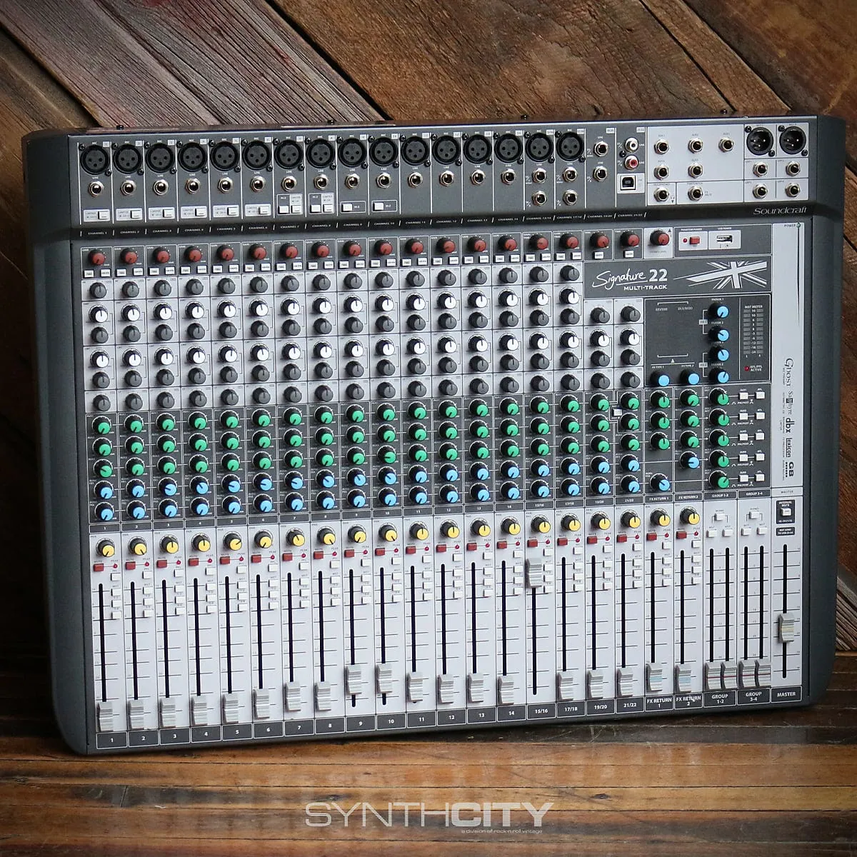 Soundcraft Signature 22 MTK Mixer and Audio Interface w/ Effects ...