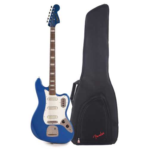 Squier Bass VI Blue Lake Placid Blue > Guitars Bass | Chicago Music ...