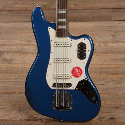 Squier Bass VI Blue Lake Placid Blue > Guitars Bass | Chicago Music ...