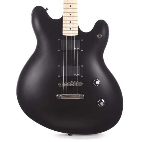 Squier Starcaster Black Black > Guitars Electric Solid Body | Chicago ...