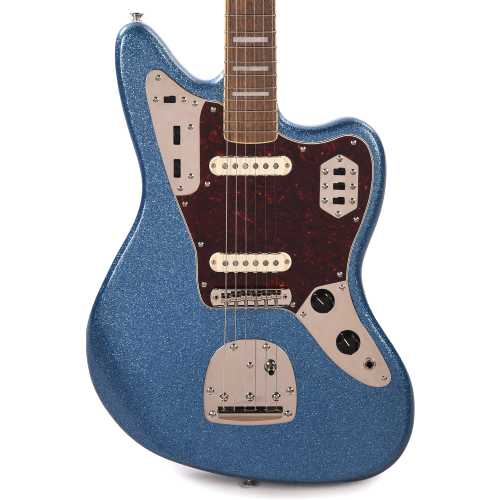 Squier Jaguar Blue Blue Sparkle > Guitars Electric Solid Body | Chicago ...