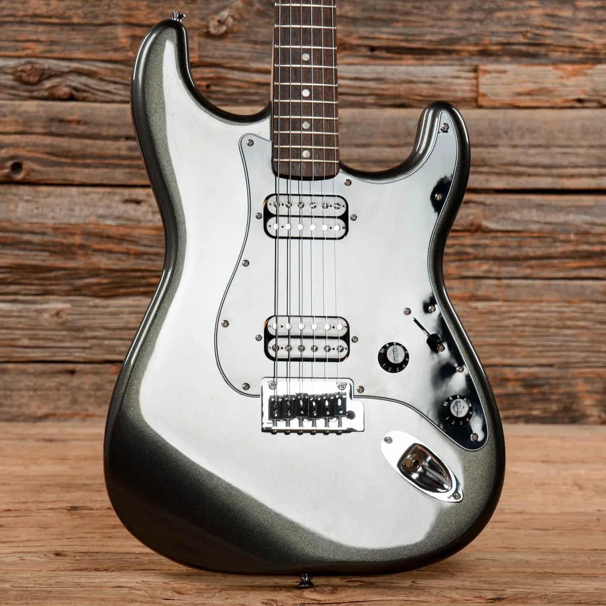 Squier Stratocaster Grey Charcoal Frost Metallic > Guitars Electric ...