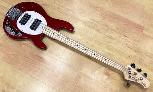 Sterling By Music Man StingRay Ray4HH Bass Candy Apple Red > Guitars ...