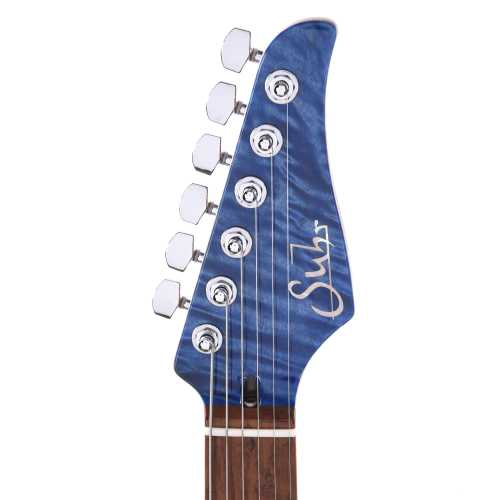 Suhr Custom Modern HSH Blue Trans Blue > Guitars Electric Solid Body ...