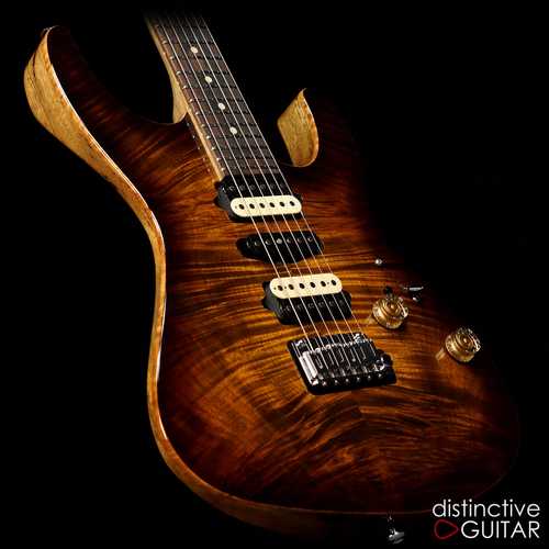 Suhr Custom Modern Bengal Burst Burl > Guitars Electric Solid Body ...