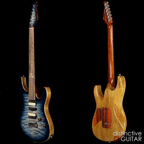 Suhr Custom Modern Distinctive Select Quilt Maple Faded Trans Whale ...