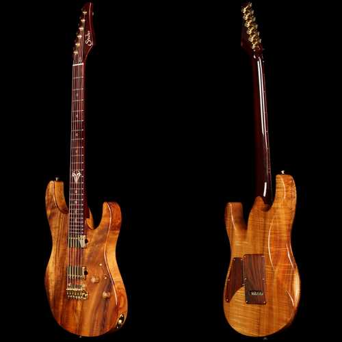 Suhr Custom Modern Exotic Curly Koa / Cocobolo Natural Gloss > Guitars ...