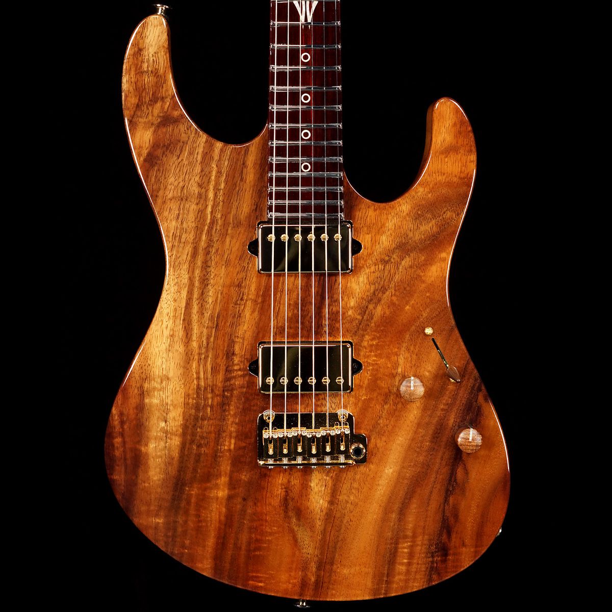 Suhr Custom Modern Exotic Curly Koa / Cocobolo Natural Gloss > Guitars ...