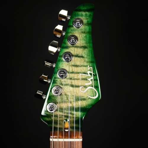 Suhr Modern Faded Trans Green > Guitars Electric Solid Body | Miami-Guitars