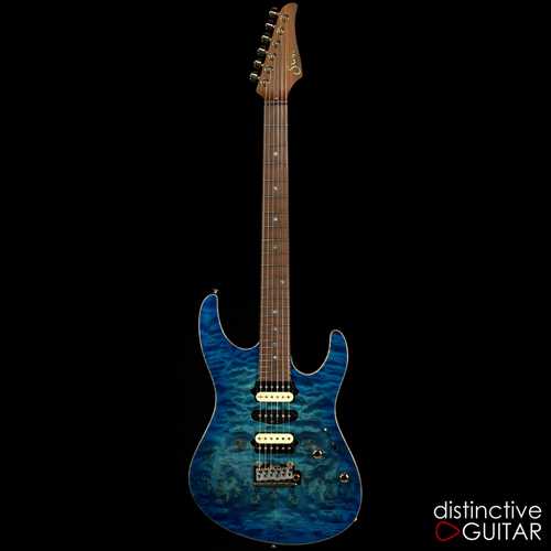 Suhr Modern Custom Aqua Blue Burst > Guitars Electric Solid Body ...