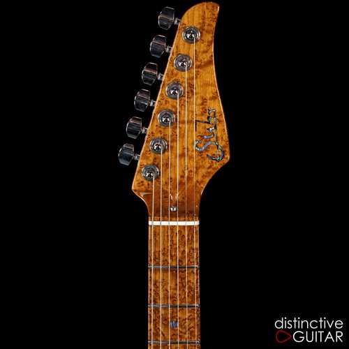 Suhr Modern Custom Bahama Blue Flame Top > Guitars Electric Solid Body ...