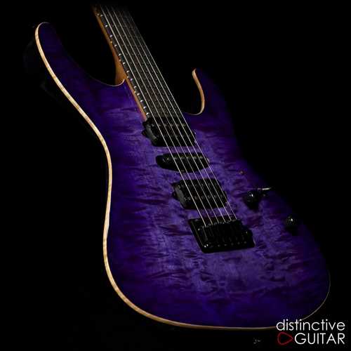 Suhr Modern Custom Trans Purple Burst > Guitars Electric Solid Body ...