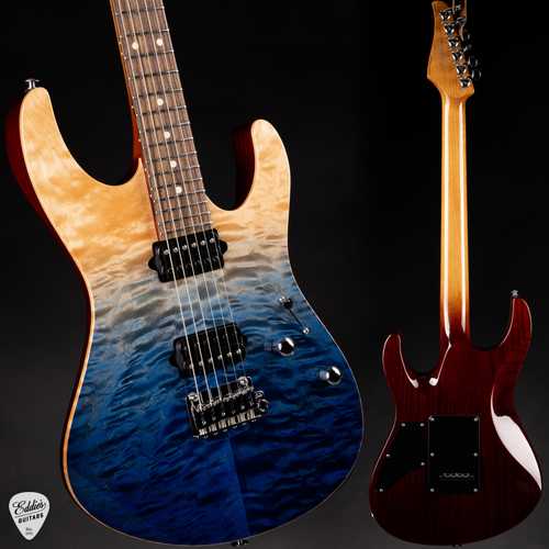 Suhr Modern Limited Edition Set Neck - Custom Blue Fade > Guitars ...