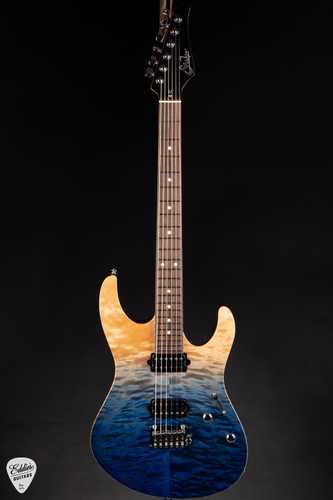 Suhr Modern Limited Edition Set Neck - Custom Blue Fade > Guitars ...