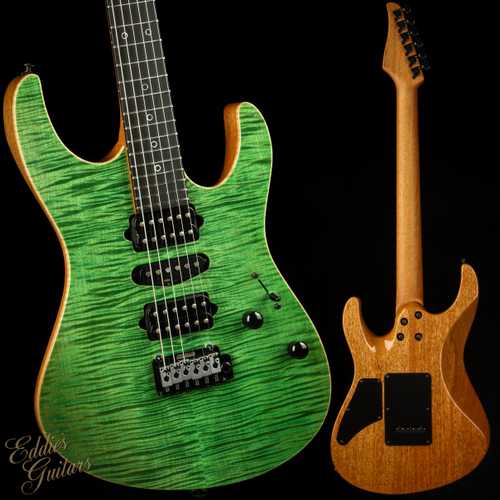 Suhr Modern Mahogany Body/Neck - Trans Green > Guitars Electric Solid ...