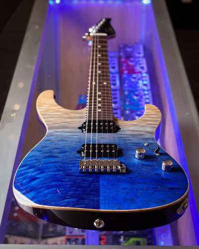 Suhr Modern Set Neck LE Blue Fade > Guitars Electric Solid Body ...