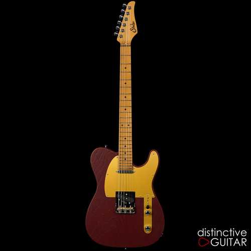 Suhr Modern T Andy Wood Signature Iron Red > Guitars Electric Solid ...