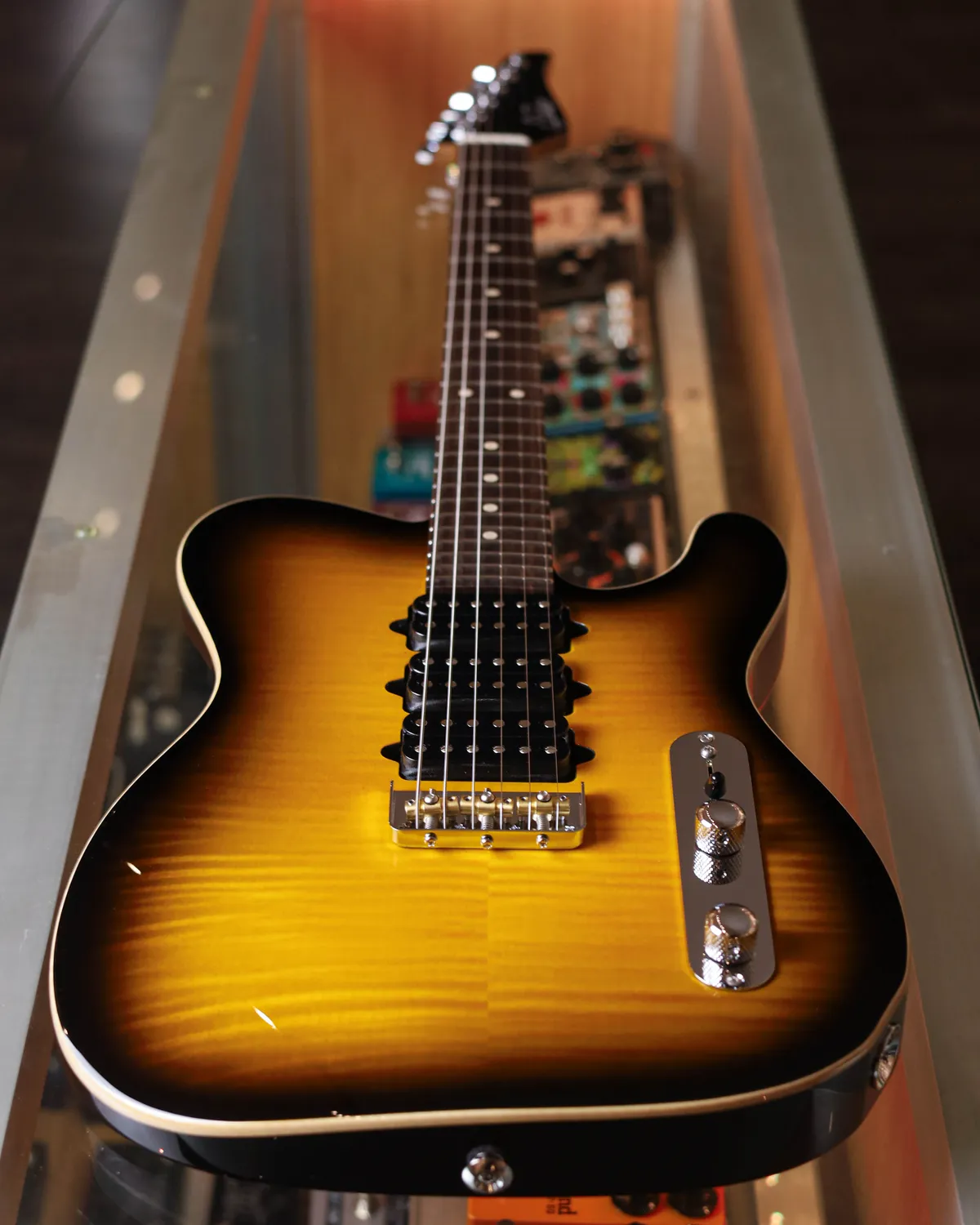 Suhr Modern T Custom 2 Tone Tobacco Burst > Guitars Electric Solid Body ...