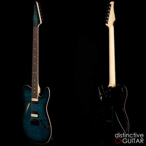 Suhr Modern T Custom Trans Teal Burst > Guitars Electric Solid Body ...