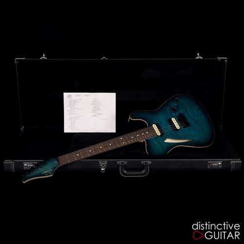 Suhr Modern T Custom Trans Teal Burst > Guitars Electric Solid Body ...