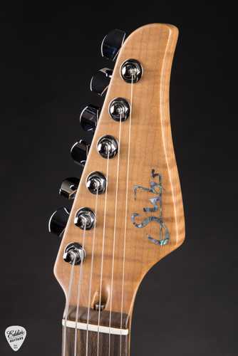 Suhr Modern T Black Limba - Faded Trans Green Bursturst > Guitars ...