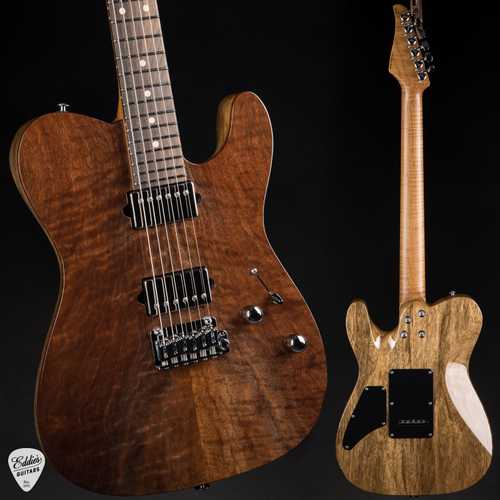Suhr Modern T - Walnut & Black Limba > Guitars Electric Solid Body ...