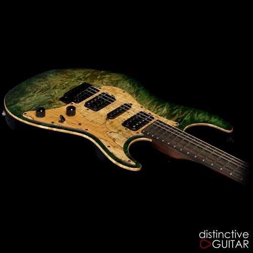 Suhr Standard Custom Faded Trans Green Burst > Guitars Electric Solid ...