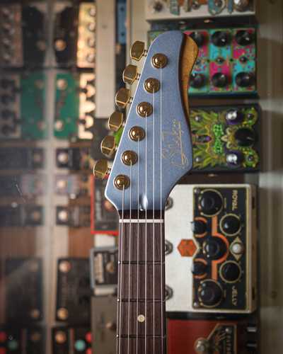 Suhr Standard Custom Ice Blue Metallic > Guitars Electric Solid Body ...