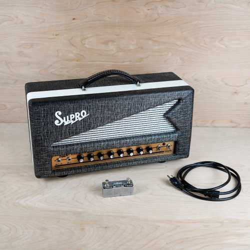 Supro 1696RTH Black Magick Reverb Head Black Rhino > Accessories | A ...