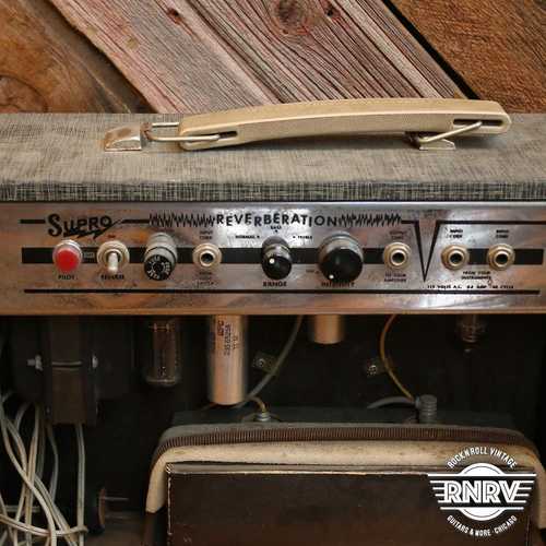 Supro 60s Supro Reverberation Tube Tank Tan > Effects | Rock n Roll ...