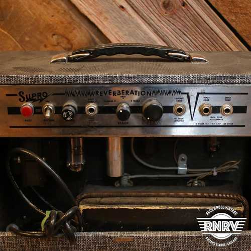 Supro 60s Supro Reverberation Tube Tank Tan > Effects | Rock n Roll ...