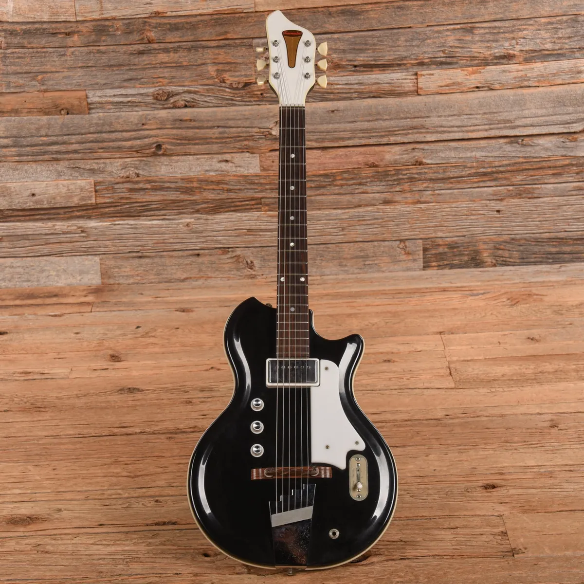 Supro Tonemaster Tonemaster Black Black > Guitars Electric Solid Body ...