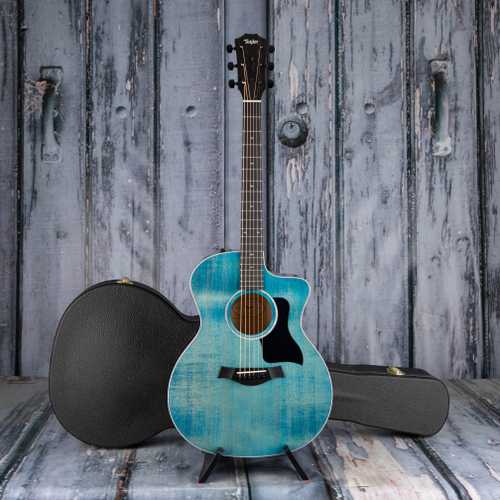 Taylor 214ce DLX LTD TransBlue > Guitars Acoustic | Replay Guitar Exchange