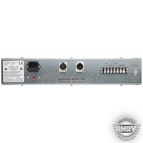 Universal Audio 1176LN Limiting Amplifier Classic > P.A. & Sound ...