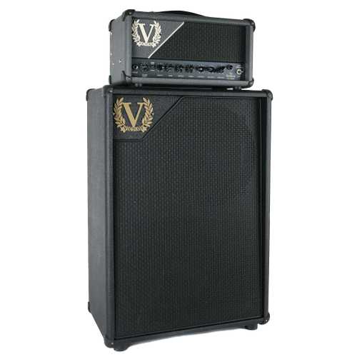 Victory Kraken MKII 50w Head w/ 2x12 Vertical Cabinet Black > Guitars ...