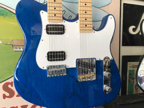 Warmoth Doubleneck blue > Guitars Electric Solid Body | RetroMusic